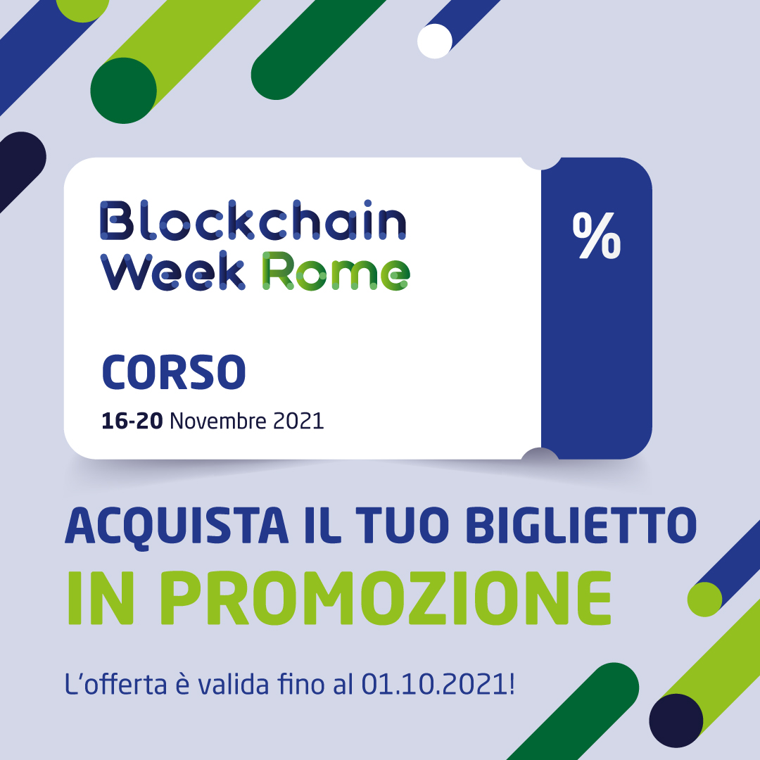 Blockchain Week Rome 2021 | Isleta Design Studio