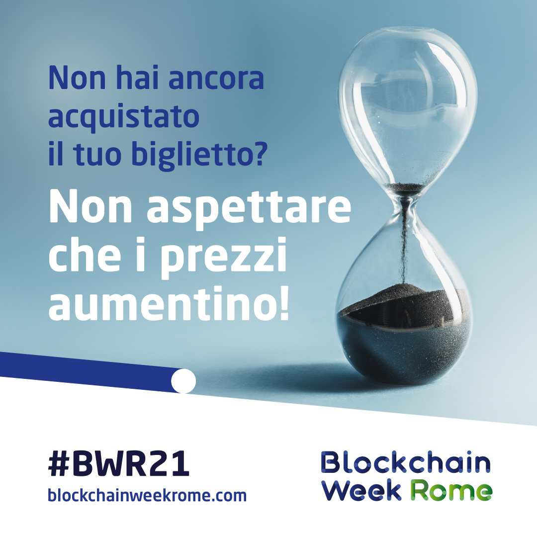 Blockchain Week Rome 2021 | Isleta Design Studio